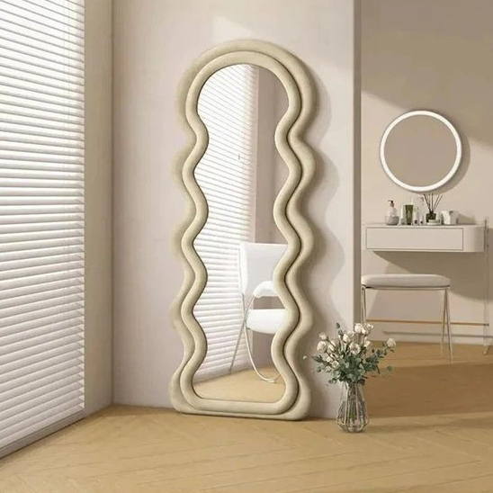 Jual Cermin Oval Full Body - Standing Mirror Aesthetic - Standing ...