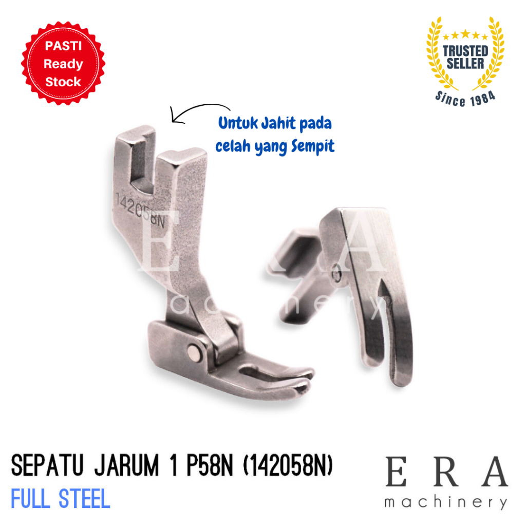 Jual Sepatu jahit P58N / 140258N Sempit / presser foot Jarum 1 high ...