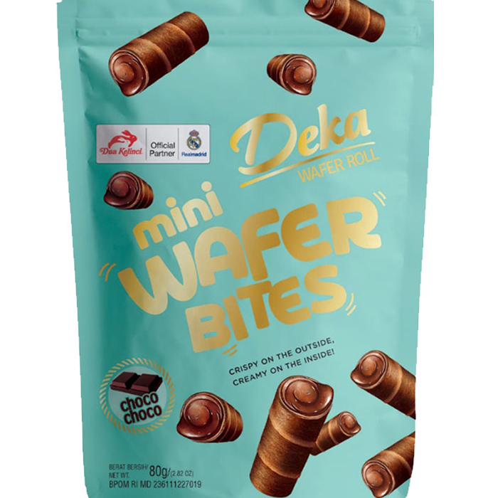 Jual Deka Mini Wafer Bites Choco 80gr | Shopee Indonesia