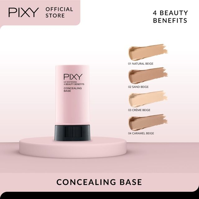 Jual Pixy UV Whitening Concealing Base 9gr (Pixy Stick Foundation) | Shopee Indonesia