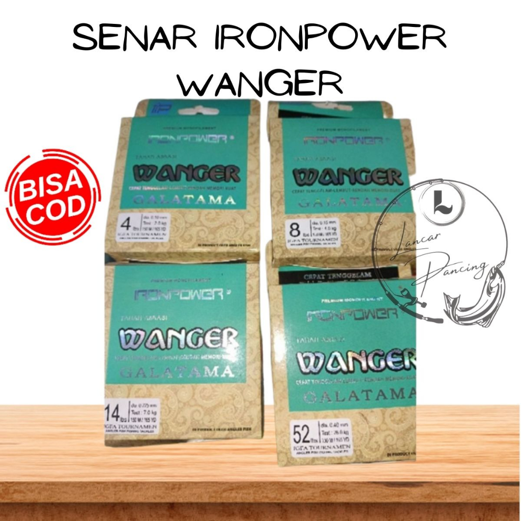 Jual senar WANGER premium monofilament 150m | Shopee Indonesia