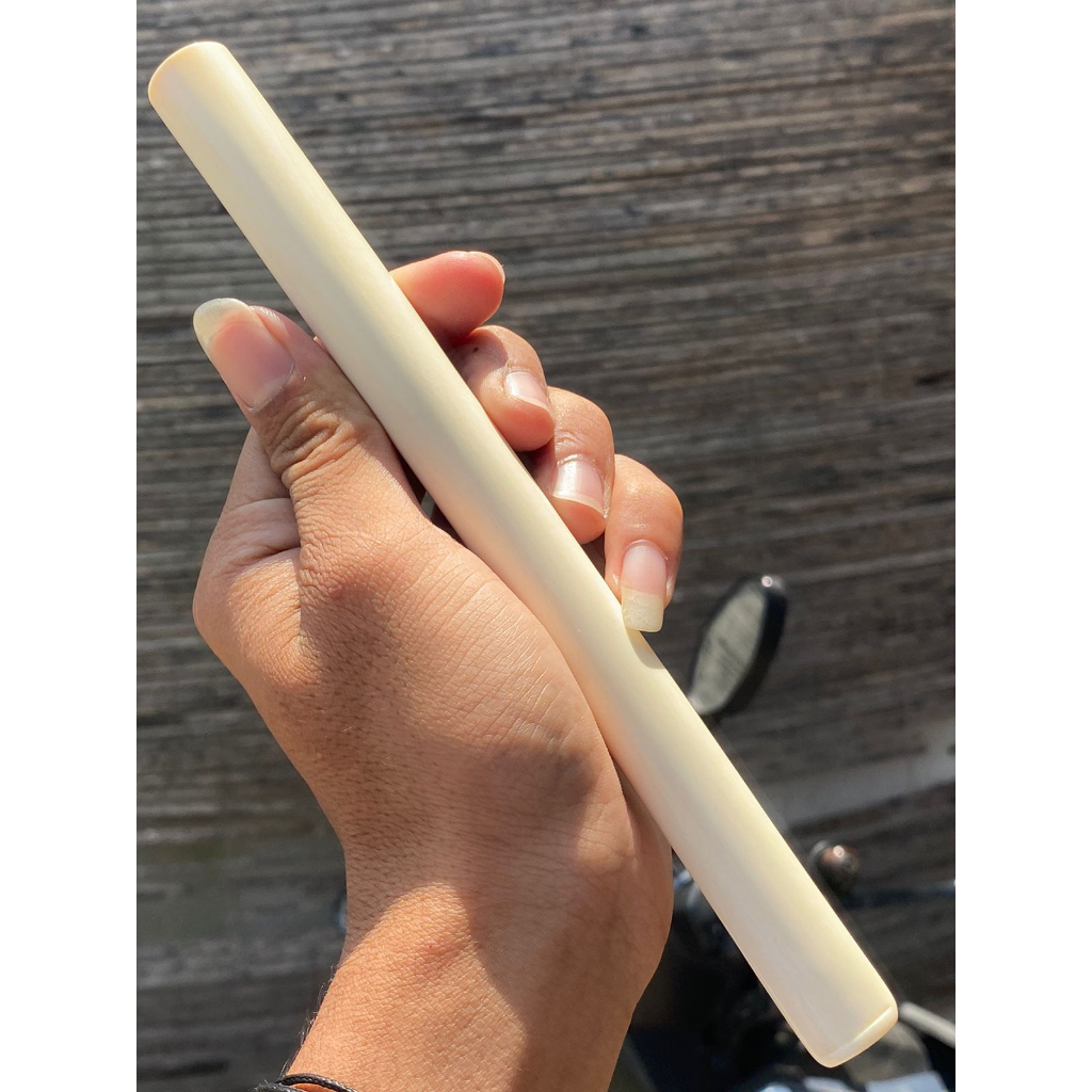 Jual pipa gg asli merah mulus model bulat lengkung panjang 20cm ...