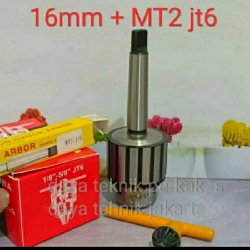 Jual Kepala bor 16mm Jt6 + Asbor Mt2 -chuck 16mm | Shopee Indonesia