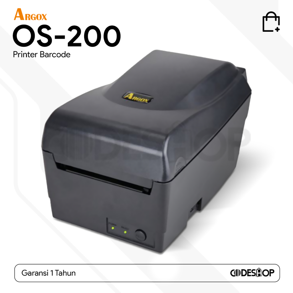 Jual Printer Barcode Argox OS200 Cetak Label Termal Semicoat OS-200 ...