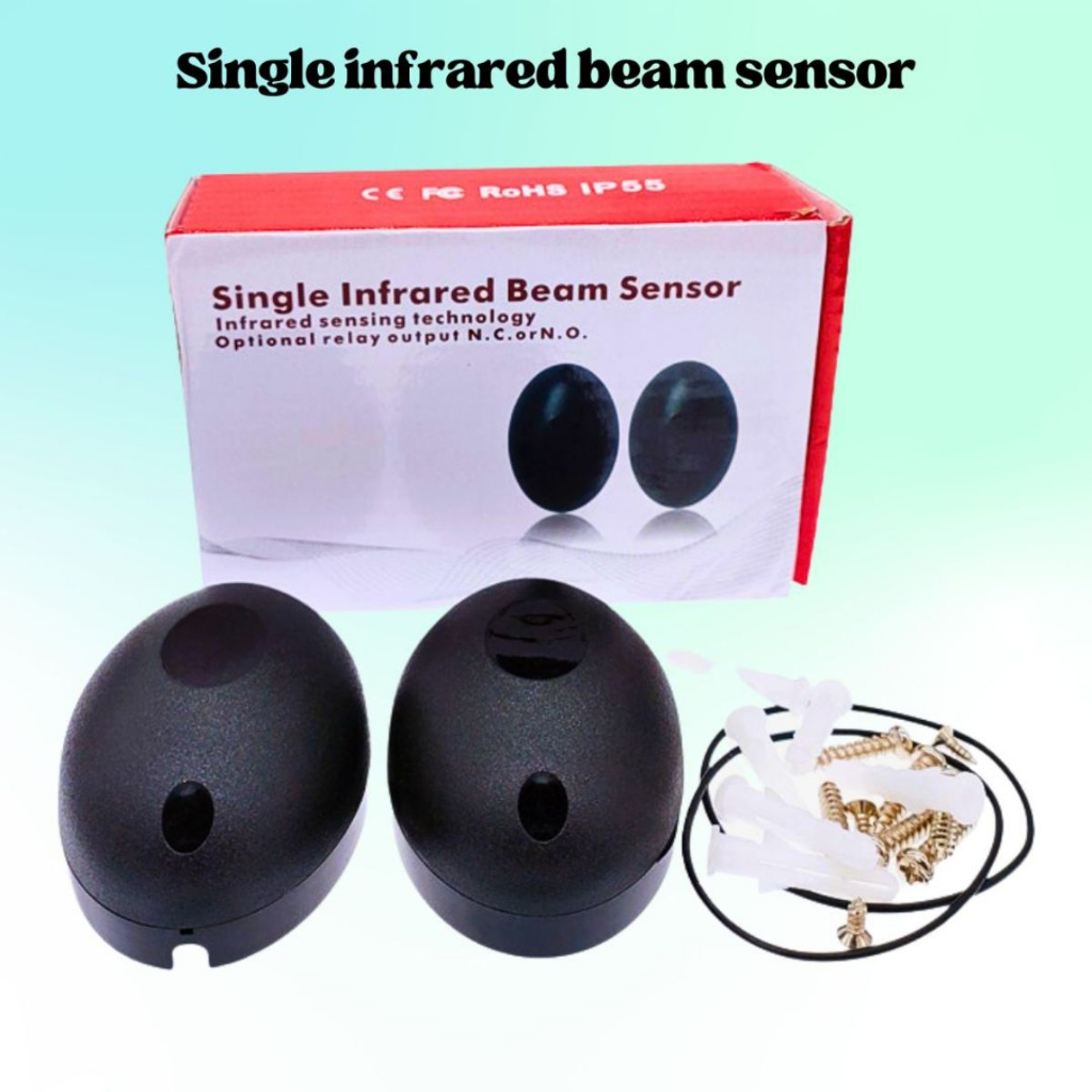 Jual Photoelectric beam infrared sensor laser photobeam alarm single ...