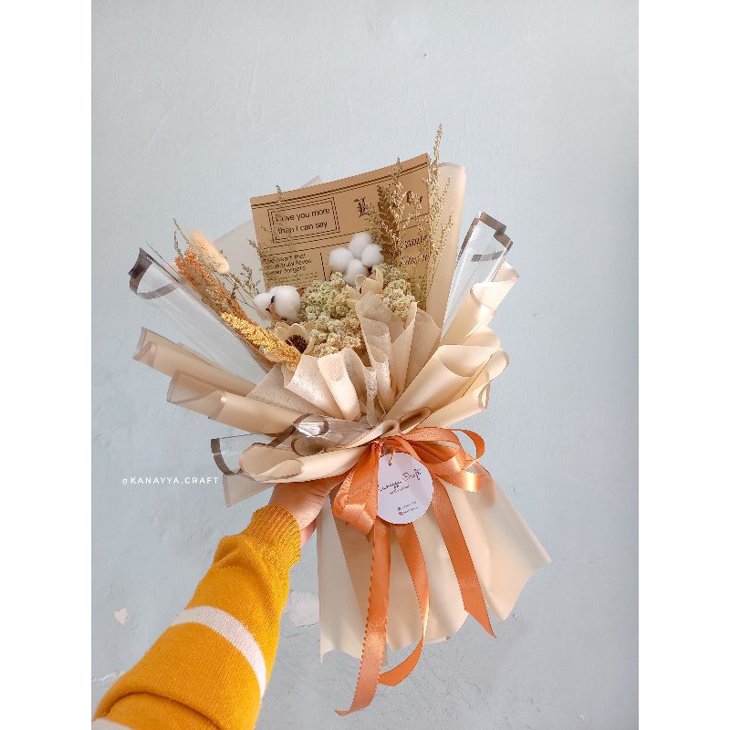 Jual BUKET BUNGA RUSTIK_ BUKET BUNGA WISUDA _KADO WISUDA (Kanayya.craft ...