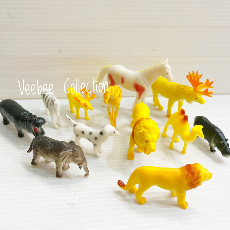 Jual Mainan Happy Farm hewan ternak insect serangga plastik set animal ...