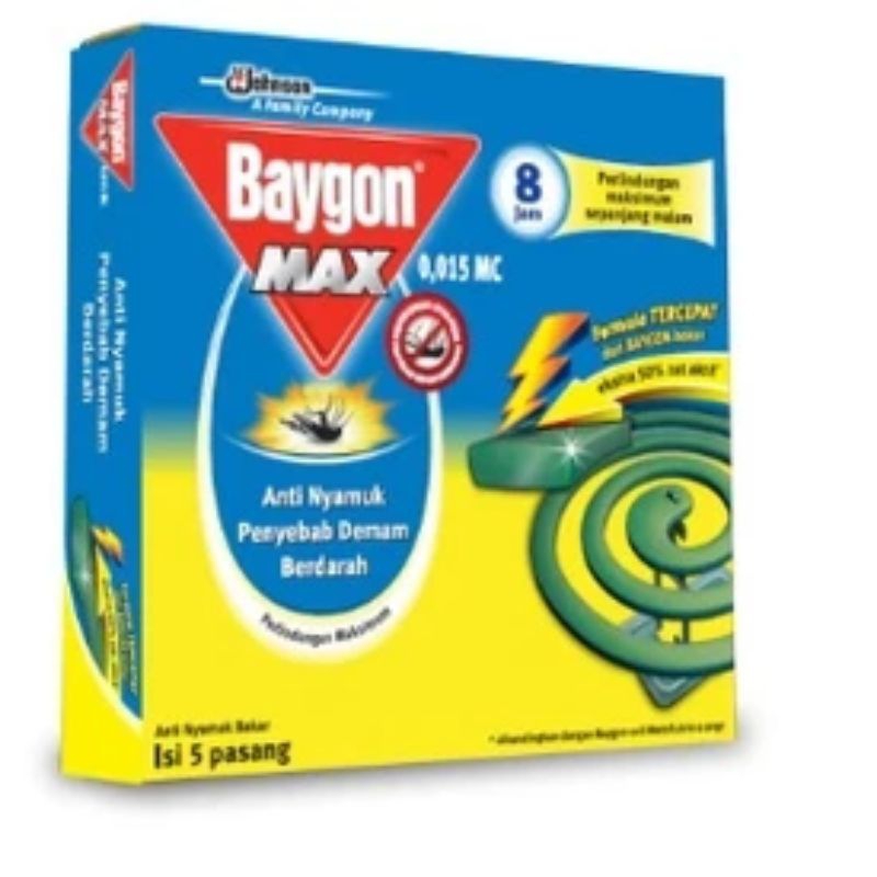 Jual Obat nyamuk bakar Baygon, Nomos & Vape isi 5 pasang | Shopee Indonesia