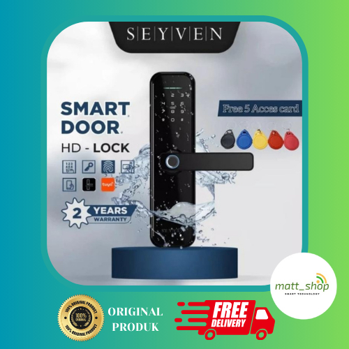 Jual SEYVEN HD-TTLOCK SEYVEN SMART HOME , SMART DOOR LOCK , SMART ALARM ...