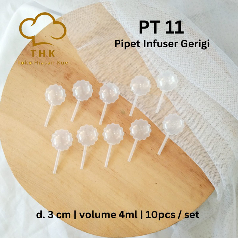 Jual PT - (10pcs) Plastic pipet infuser Vla Fla Puding | Shopee Indonesia
