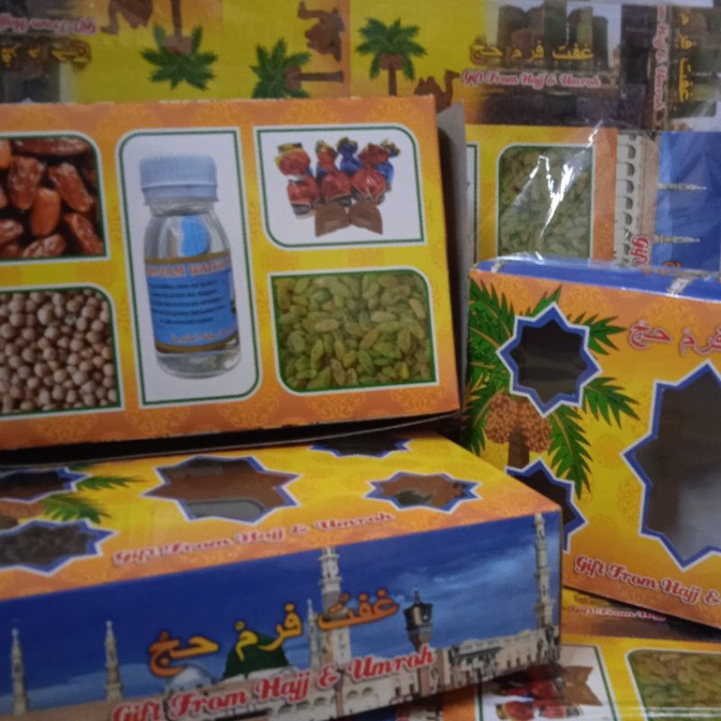 Jual kardus Paket /Dus kosong Oleh-oleh haji&umrah (/50pcs) | Shopee ...