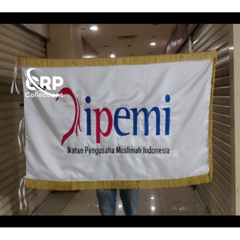 Jual Bendera Pataka Ruangan ipemi bordir, | Shopee Indonesia