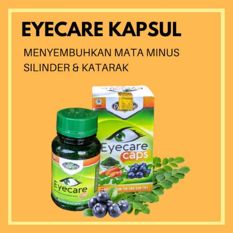 Jual EYECARE OBAT EYECARE KAPSUL ASLI ATASI MATA MINUS KATARAK | Shopee ...