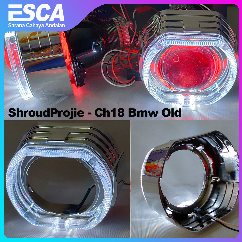 Jual Ch18 - Casing Shroud Projie projector 3 inch | Rumahan Casing ...