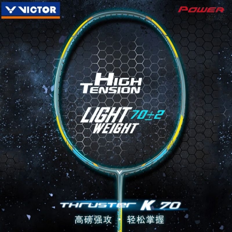 Jual Victor Thruster K 70 | TK-70 U Badminton Racket | Shopee Indonesia