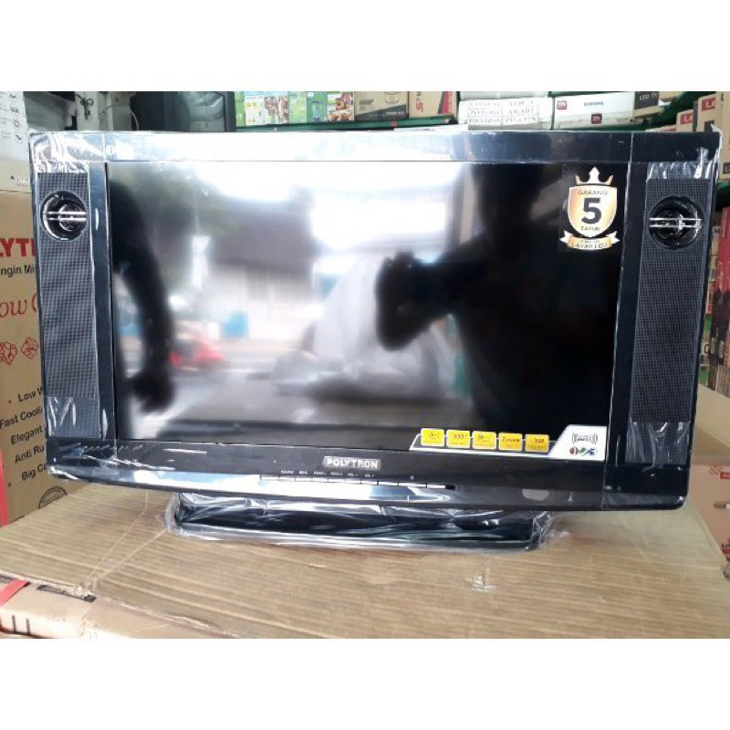 Jual Polytron LED Digital TV 24" DVB-T2 PLD 24V123 Semi Tabung 24 Inch ...