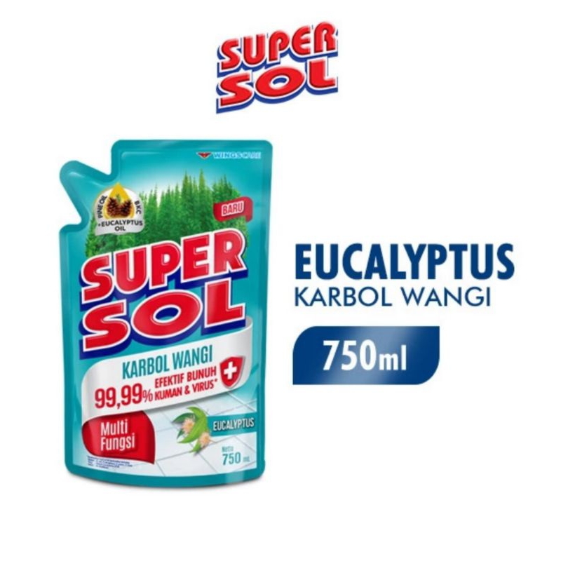 Jual Supersol Karbol wangi 750ml | Shopee Indonesia