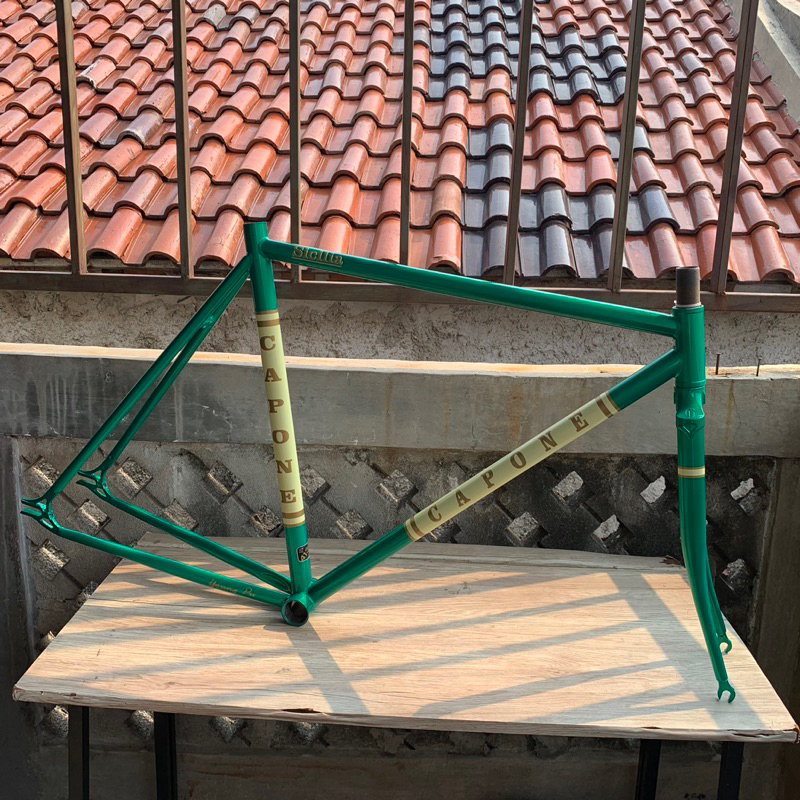 Jual Frameset Fixie Classic Capone Sicilia 700c Chromoly | Shopee Indonesia
