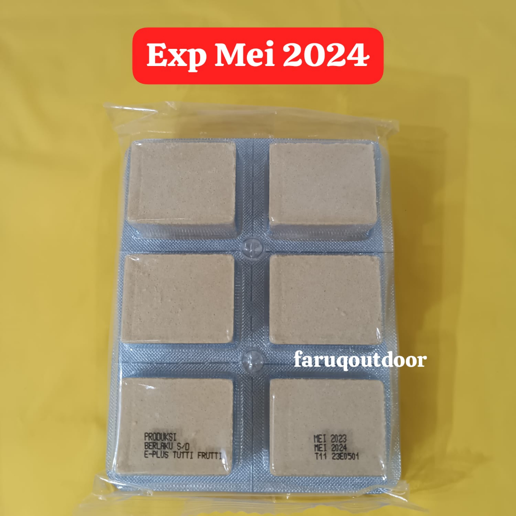 Jual Ransum E-Plus Enerteb Makanan Padat Enertab MTP1 | Shopee Indonesia