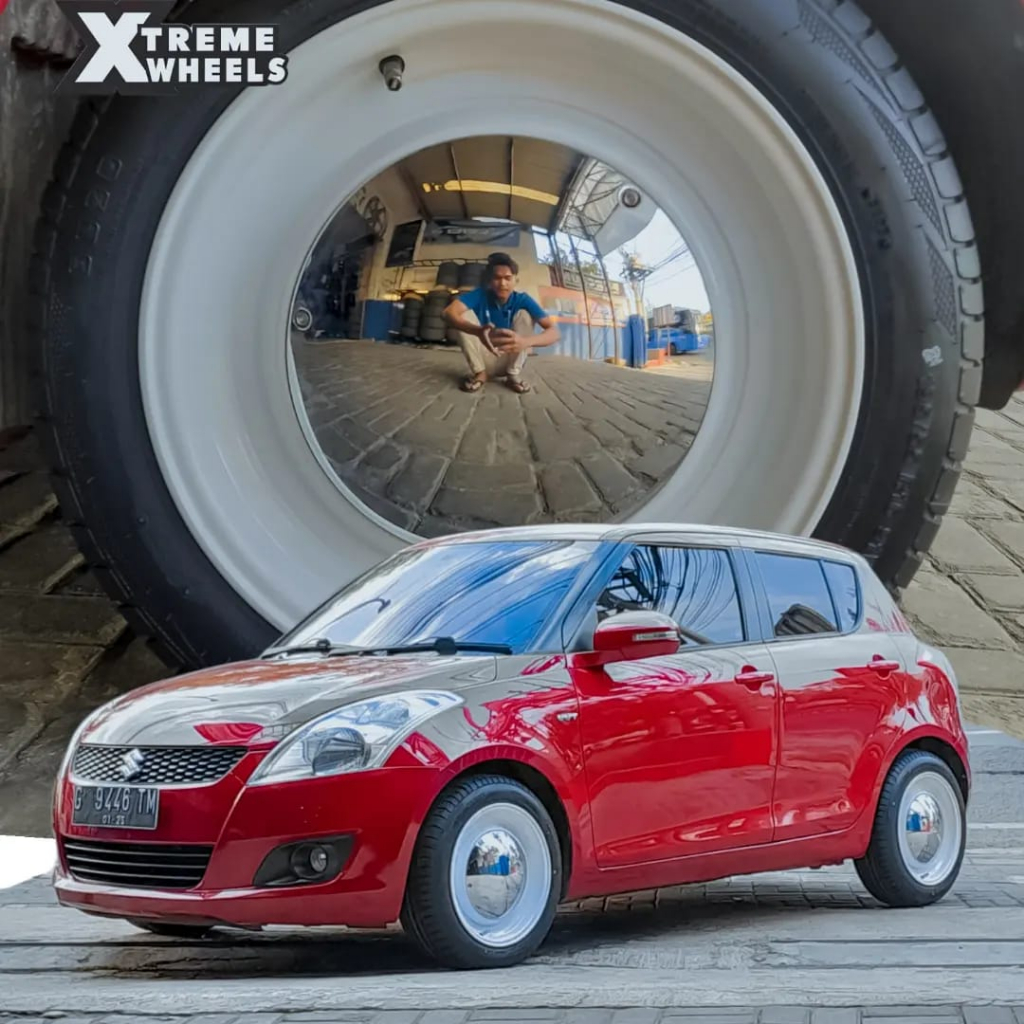 Jual PAKETAN VELG BAN R16 HSR MIRROR LEBAR 7 RATA BODY LUBANG 4X100-114 ...