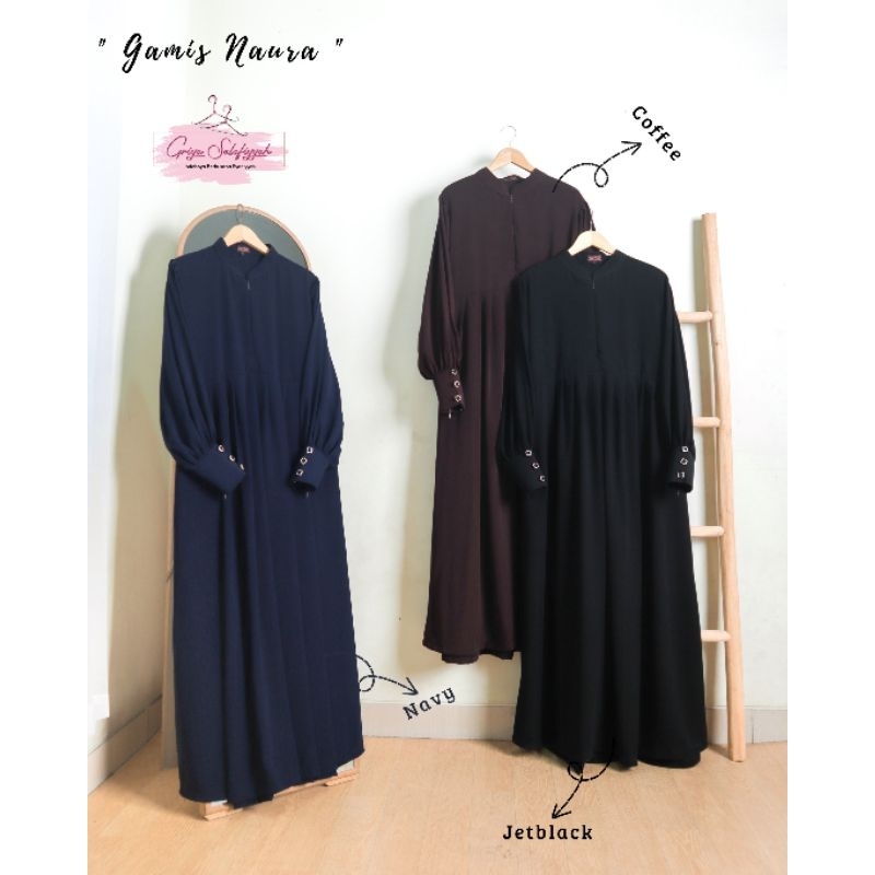 Jual Newcomers Gamis Akhwat ! Gamis Kancing | Gamis Naura by ...