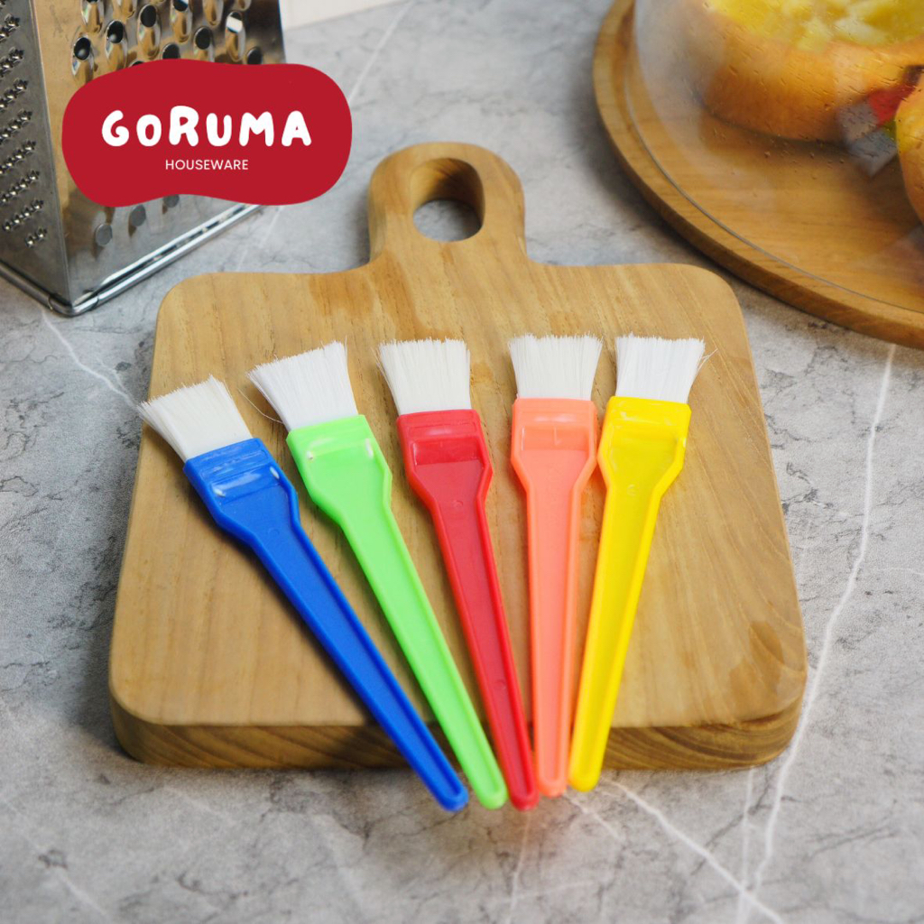 Jual GORUMA - Kuas Nylon 1" / Kuas Plastik Kue Loyang, Dapur, Oles ...
