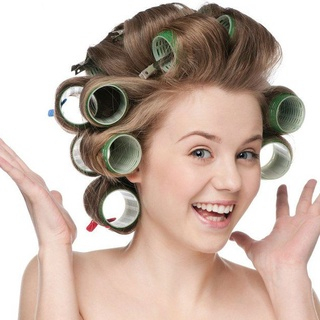 Jual Roll Rambut Gulung Tempel Poni / Roll Poni Keriting Gelombang ...