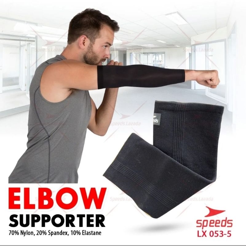 Jual SPEEDS Elbow Supporter Perlengkapan Fitness Pelindung Siku ...
