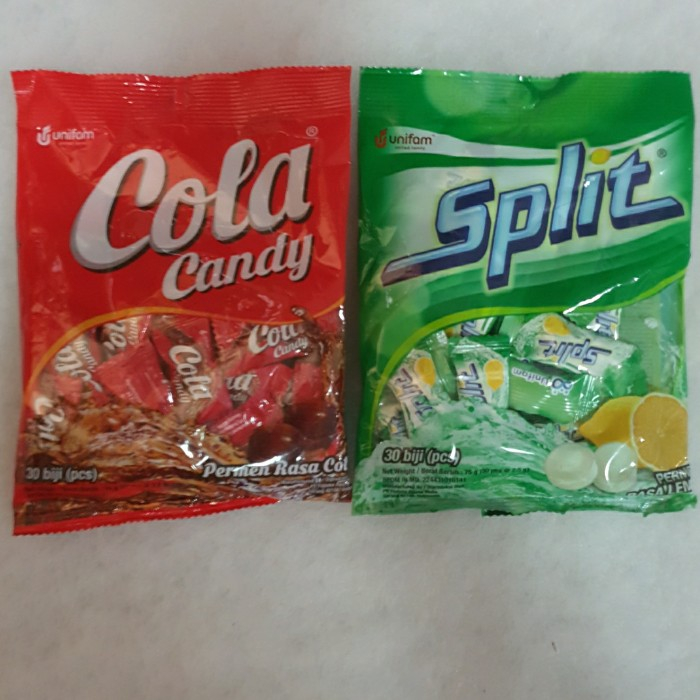 Jual (PAKET ISI 5) { Candy Bag } Cola / Split / Super Zuper / Jagoan ...