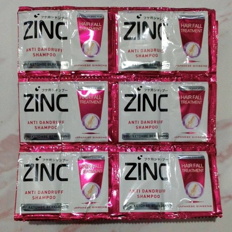 Jual shampo zinc Rentengan 10 ml (12 sachet/renteng) | Shopee Indonesia