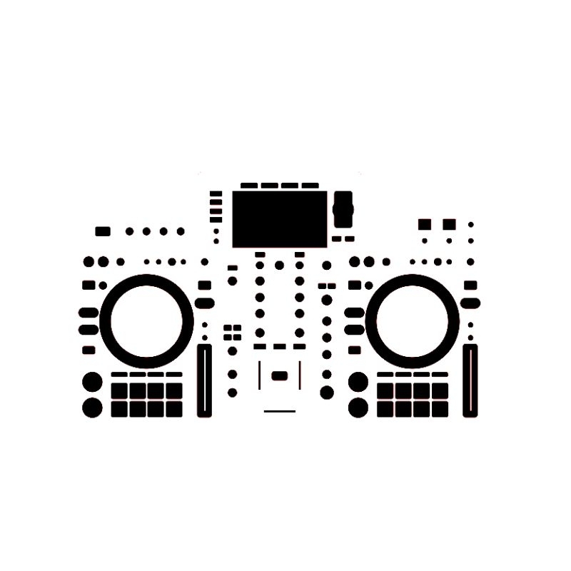 Jual sticker transfarant pelindung dj musik xdj RR, RX1, RX2, RX3 , XZ ...