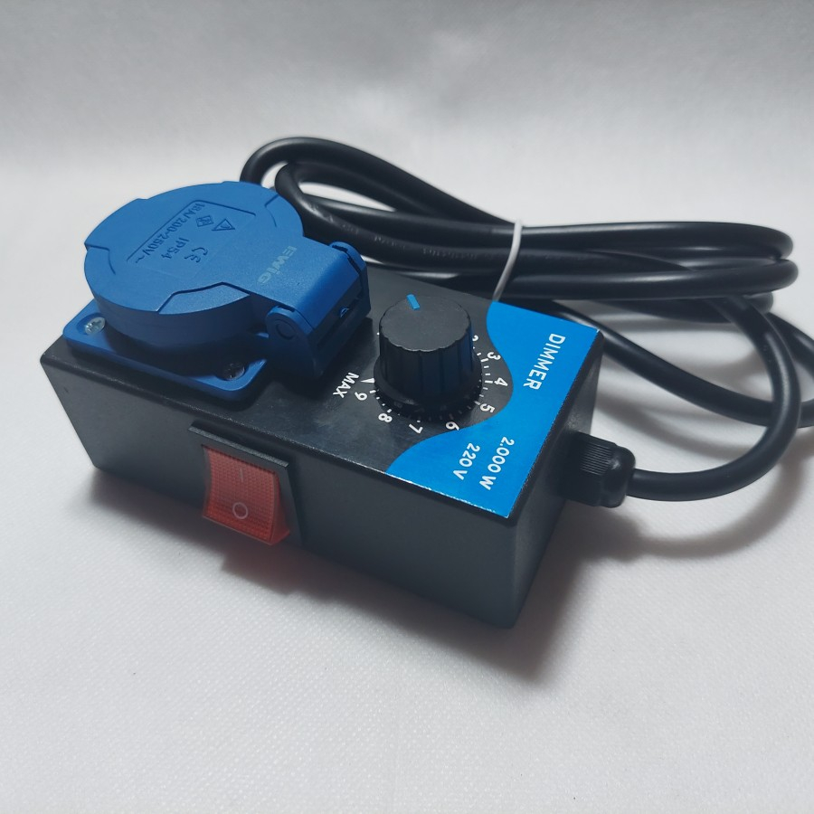 Jual Dimmer Dimer Pengatur Kecepatan Dinamo Motor Kipas Fan Bor Gerinda Dimmer SCR 2000W 4000W ...