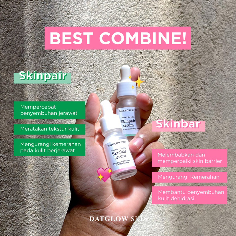 Jual [BUNDLE SKINPAIR&SKINBAR] SERUM JERAWAT&SKINBARRIER | Shopee Indonesia