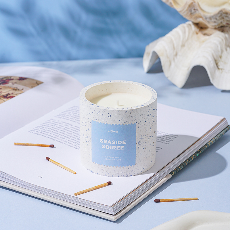 Jual Sniff Sniff - Scented Candle/ Lilin Aromaterapi 170gr - Seaside ...