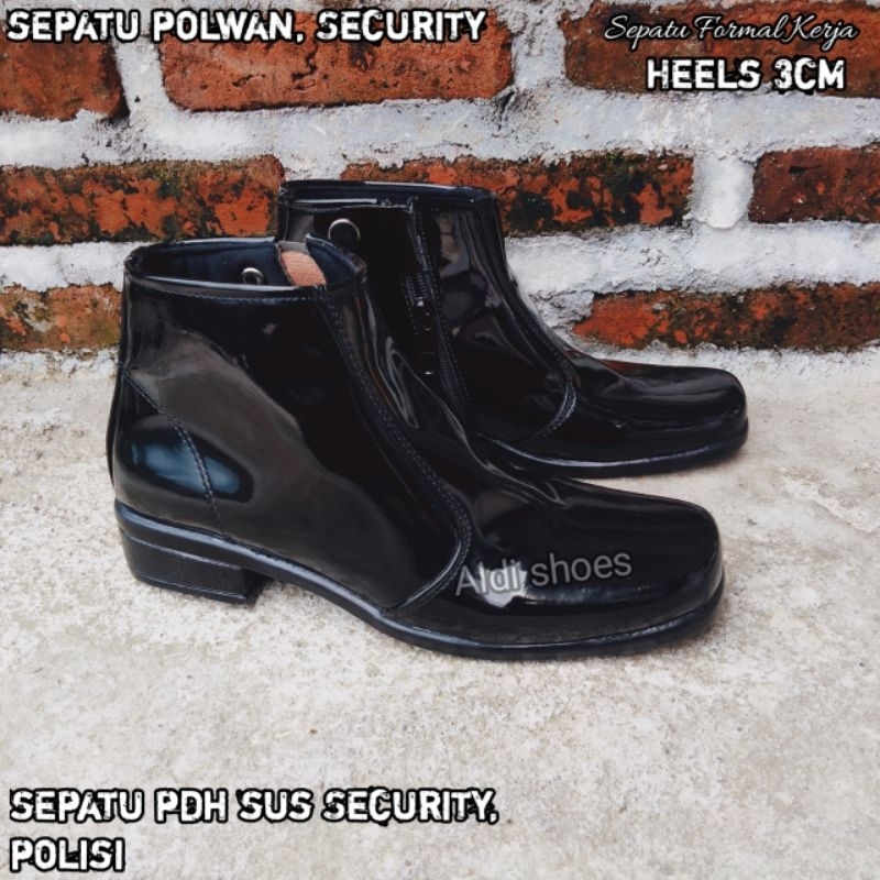 Jual Sepatu Pdh Wanita Polwan TNI Secawan Sepatu Pdh sus | Shopee Indonesia