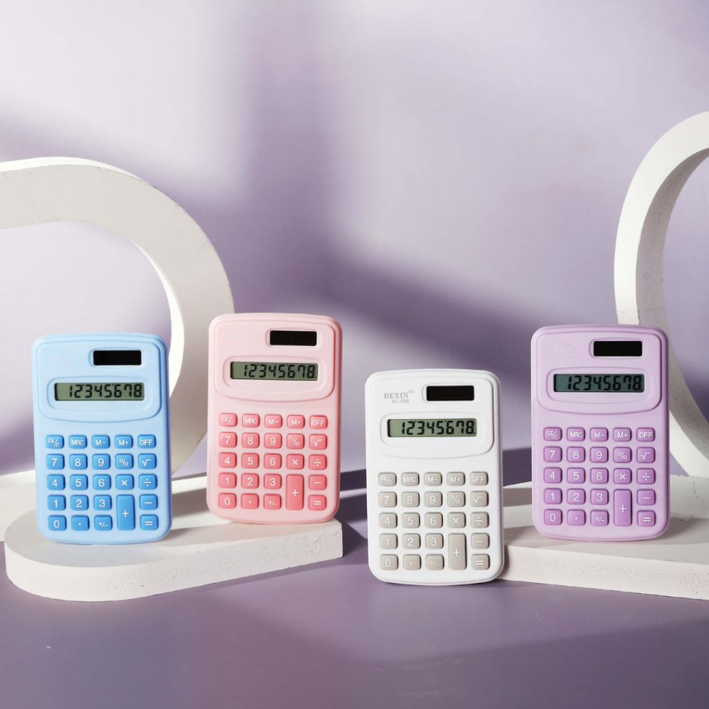 Jual TOPER Calculator Mini Pocket 8 Digits Kalkulator Kecil Saku Warna ...