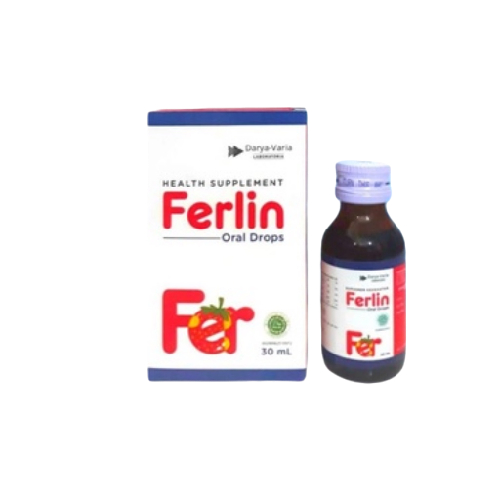 Jual FERLIN DROPS 30 ML VITAMIN DAN ZAT BESI UNTUK PERTUMBUHAN BAYI ...