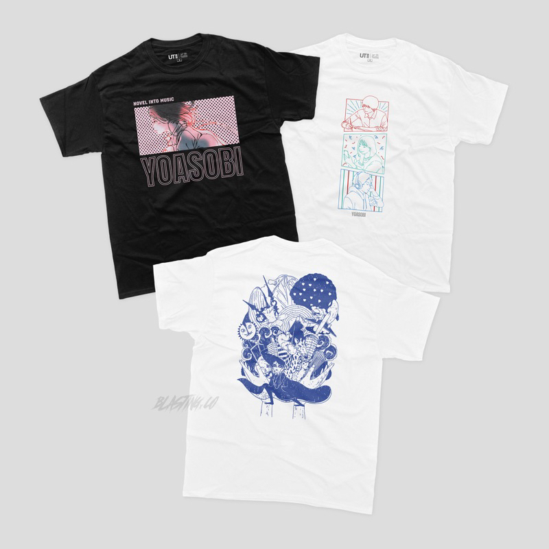 Jual UNIQLO X YOASOBI | UT GRAPHIC T-SHIRT | YOASOBI | KAOS ANIME ...