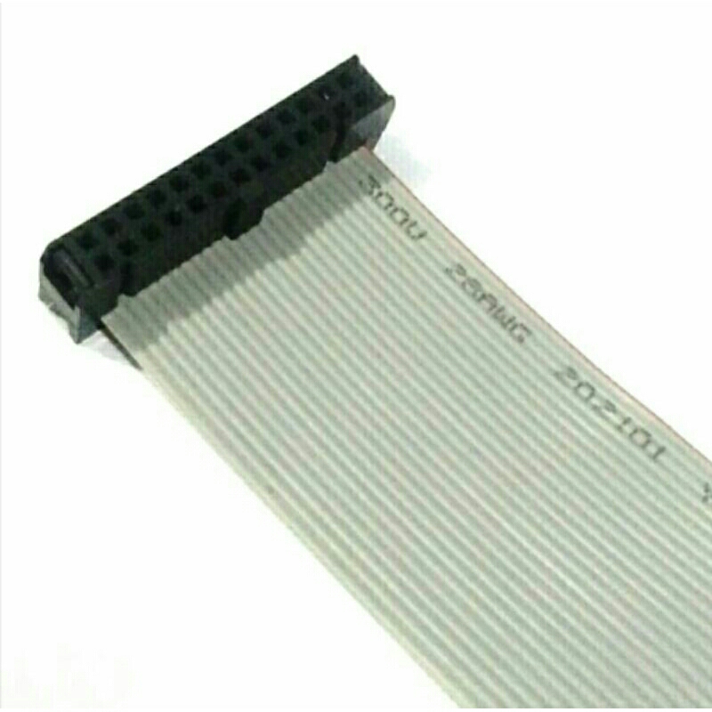 Jual 10cm Cable Data 26pin 26 pin Flat Cable + IDC Socket 26p Female ...