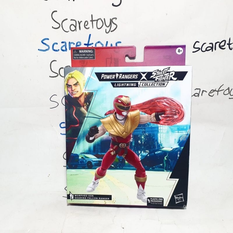 Jual Lightning Collection Power Rangers Morphed ken soaring falcon ...
