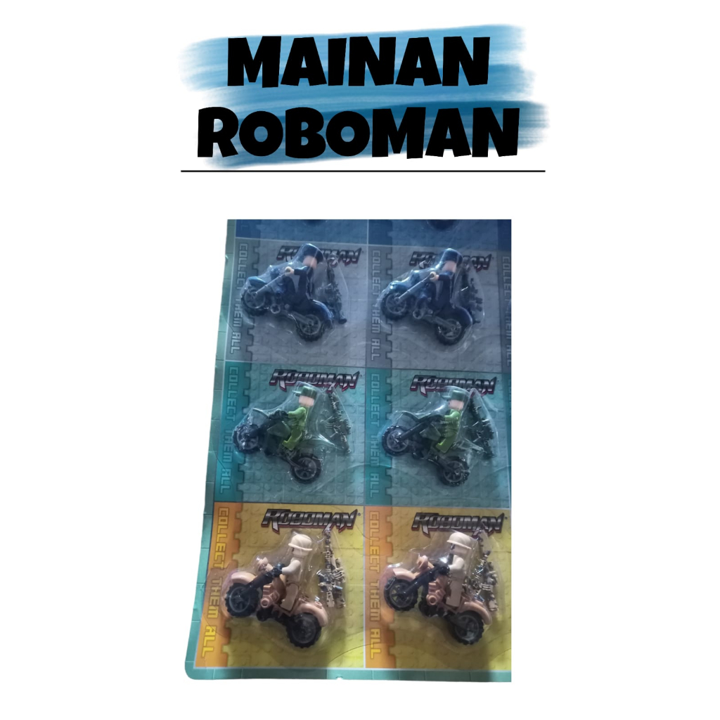 Jual MAINAN ANAK ROBOMAN FK ROBOMAN MC550-A / MAINAN MOBIL ROBOMAN MINI ...