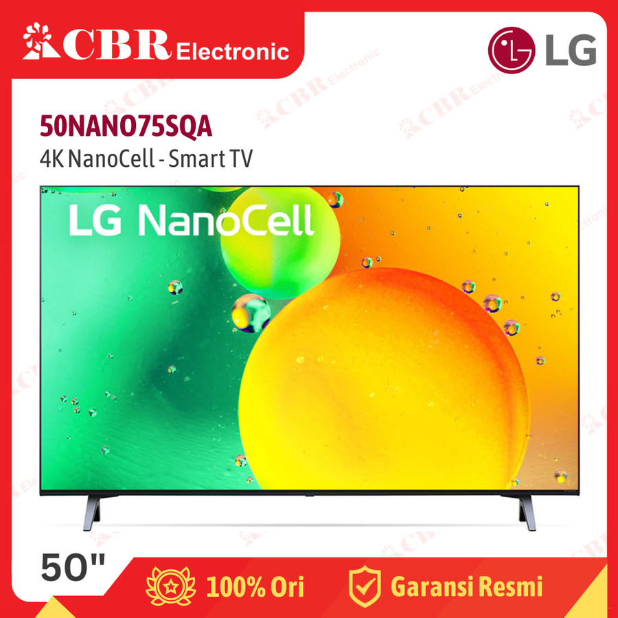 Jual TV LG 50 Inch LED 50NANO75SQA (4K NanoCell - Smart TV) | Shopee Indonesia
