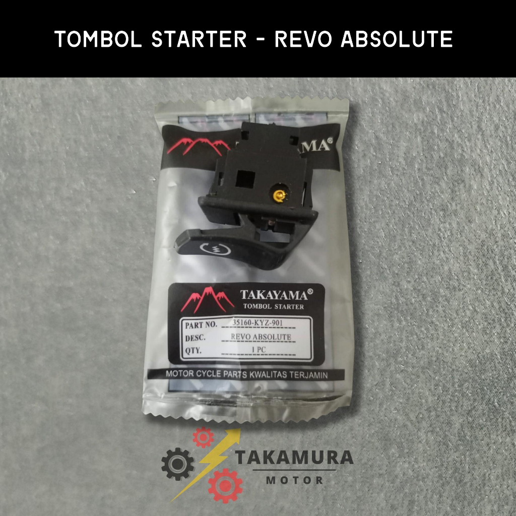 Jual Takayama Tombol - Saklar Starter Revo Absolute (KYZ) | Shopee ...