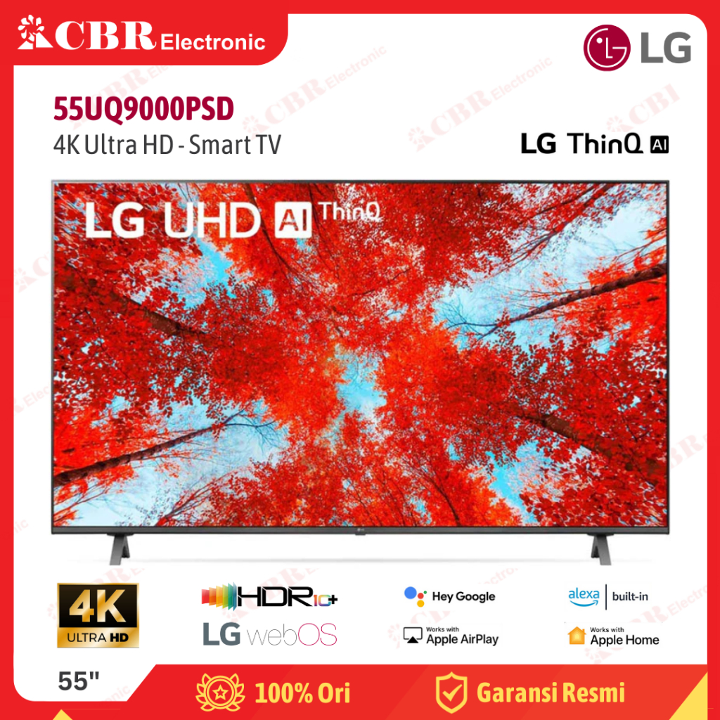 Jual TV LG 55 Inch LED 55UQ9000PSD (4K UHD-Smart TV) | Shopee Indonesia