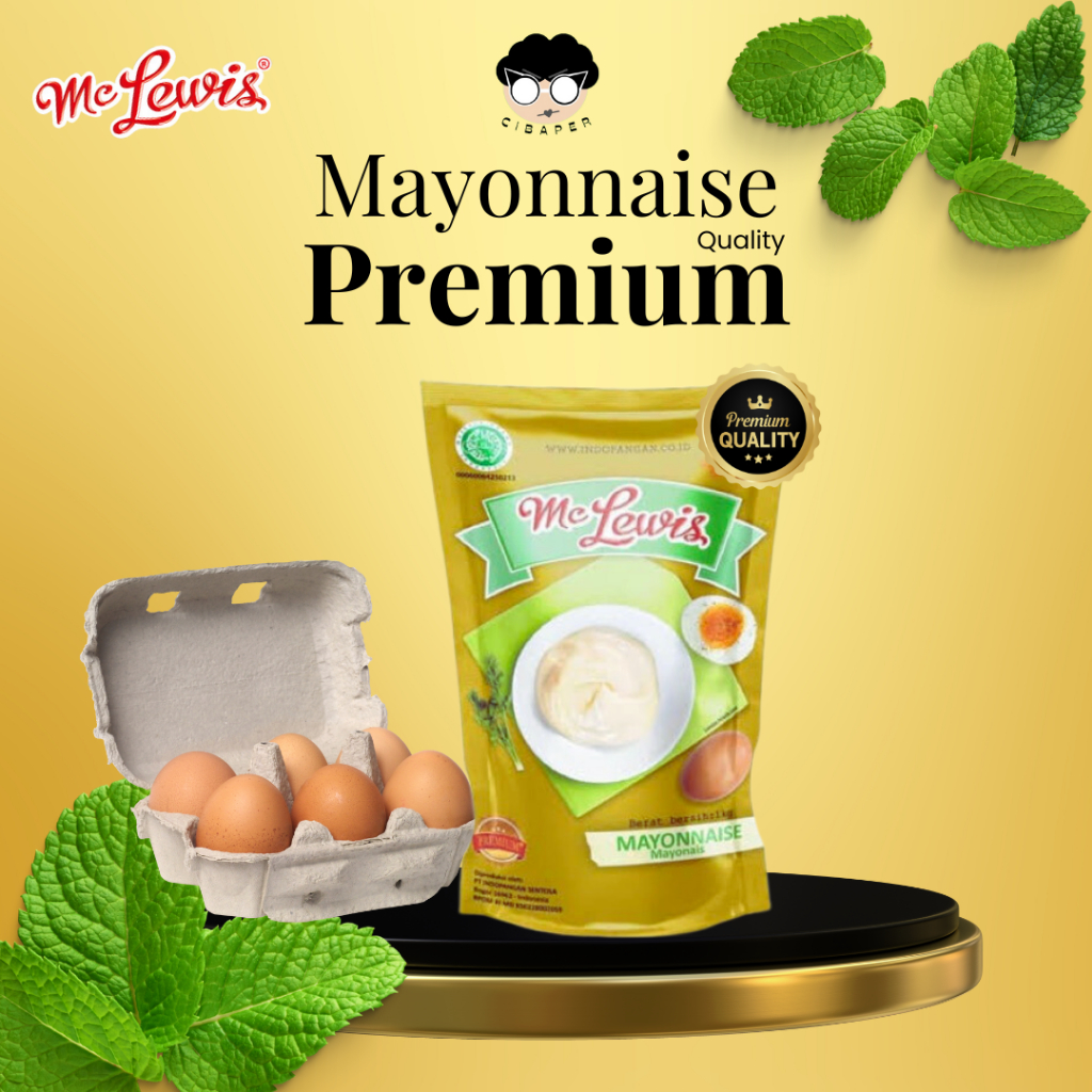 Jual Mayonnaise Premium 1kg - Mc Lewis Mayonnaise Premium 1kg - Premium ...