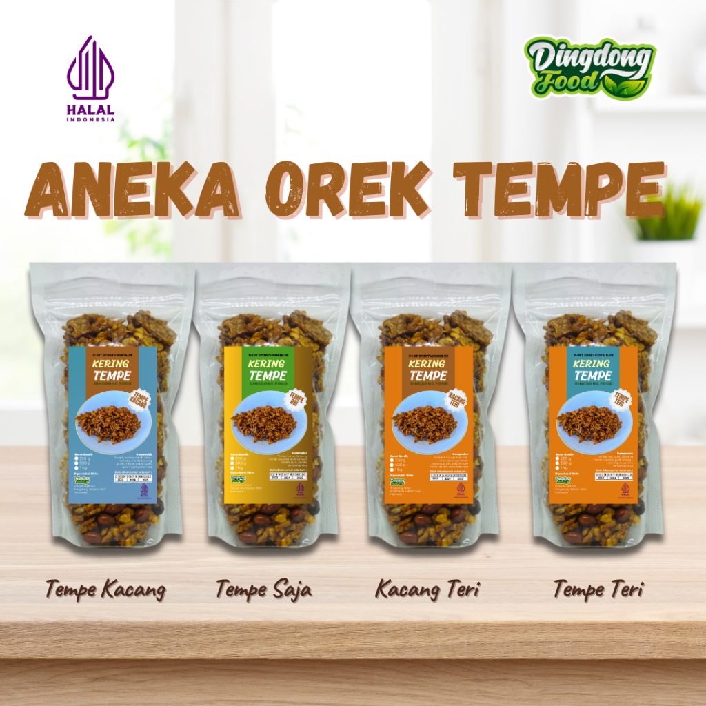 Jual Orek Tempe Fresh Hommade Dingdong Food | Shopee Indonesia