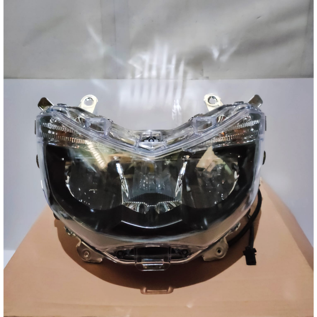 Jual Lampu Depan Head Lamp Reflektor Yamaha N Old Lampu Sein reting Set ...