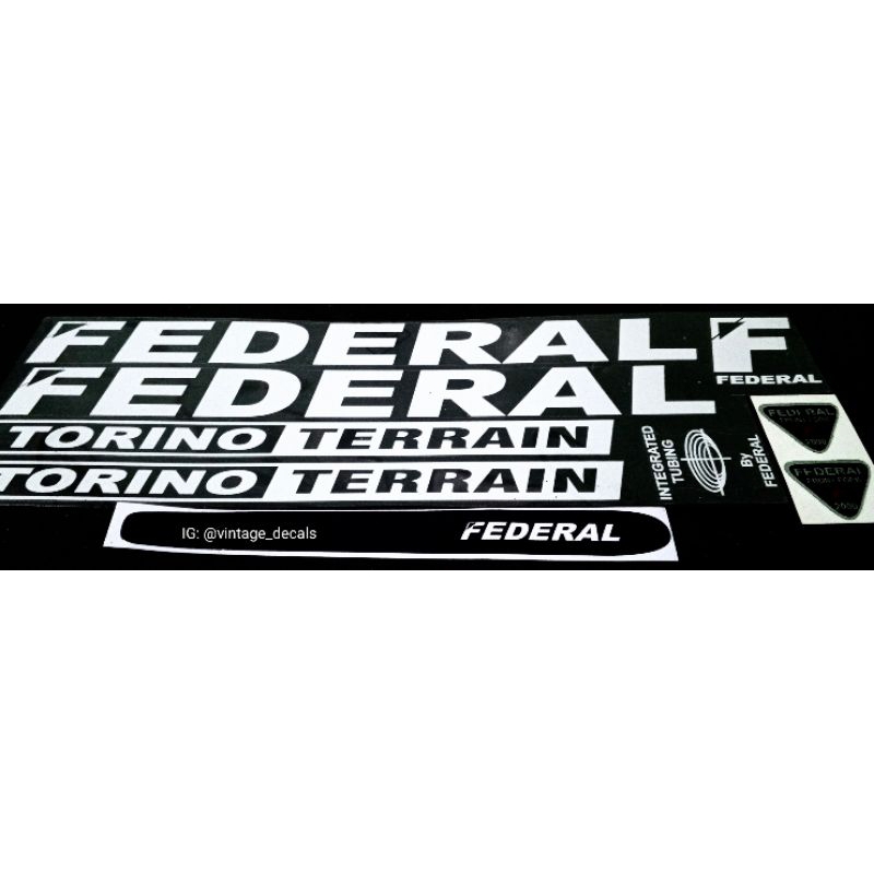 Jual sticker decals Federal TORINO TERRAIN | Shopee Indonesia