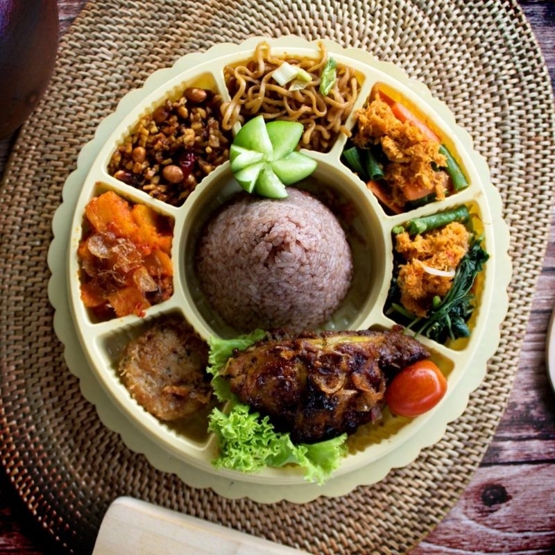 Jual Tumpeng mini spesial/Tumpeng mini menu sunda | Shopee Indonesia
