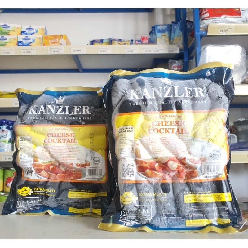Jual Kanzler Cheese Cocktail 500Gr / Sosis Keju Kanzler Cocktail 500Gr ...